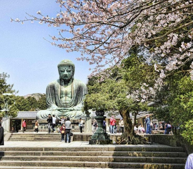 The Great Buddha of Kotoku-in Temple