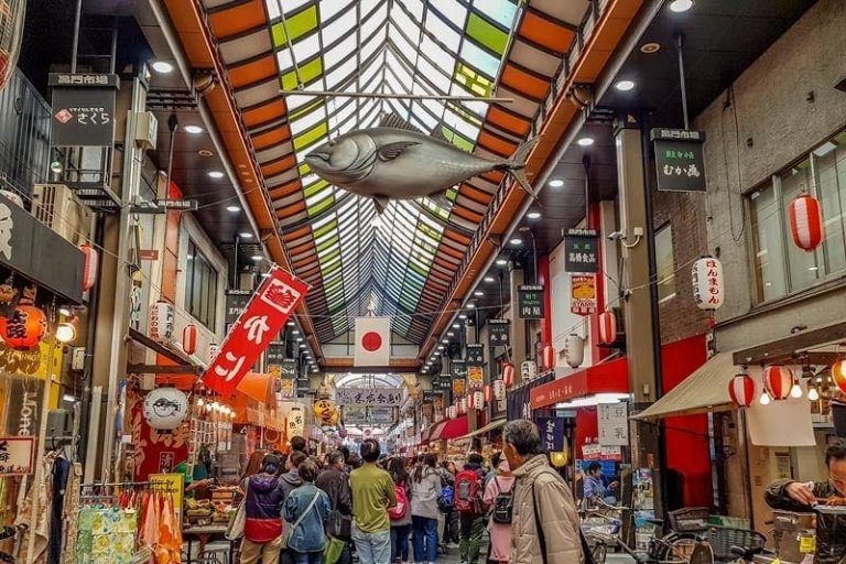 Kuromon Market - A must for foodies visiting Osaka