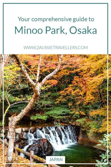 An autumn leaves visit to Minoo Park and Falls in Osaka
