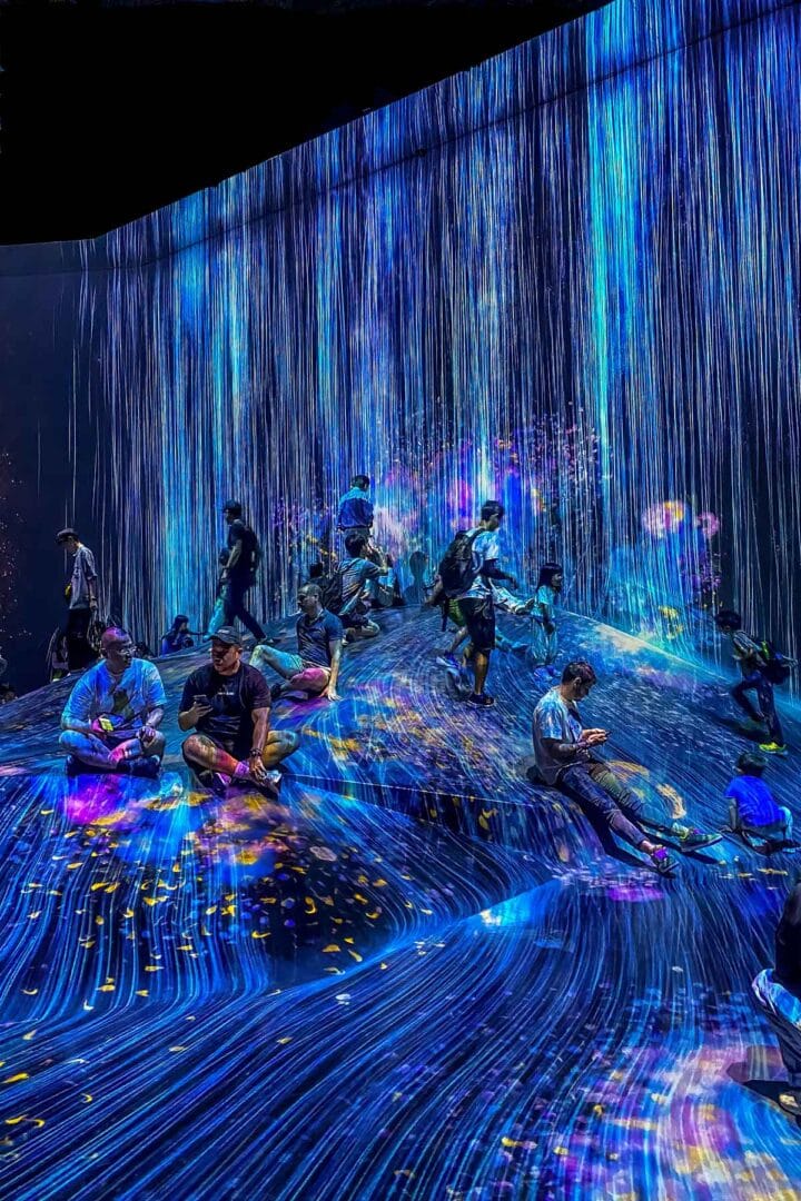 teamLab BORDERLESS where fun fuses with art in Tokyo