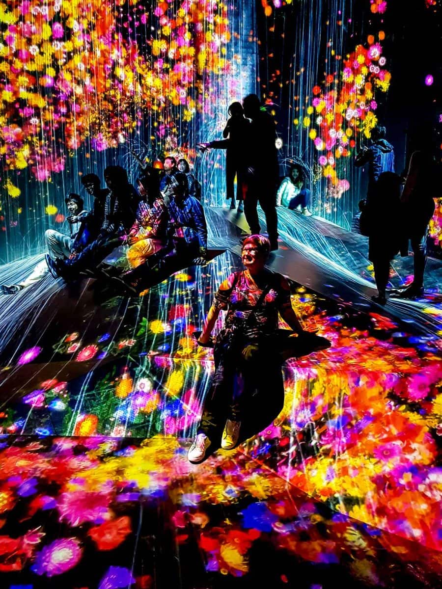teamLab BORDERLESS where fun fuses with art in Tokyo